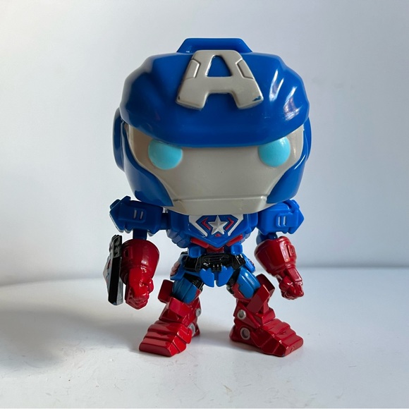 Funko | Other | Funko Pop Marvel Avengers Mech Strike Captain America ...